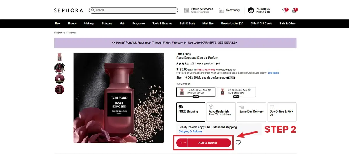 Does Sephora Ship to UAE? | USA Beauty Products