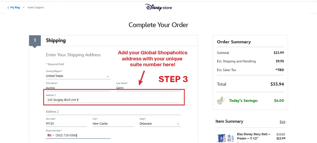 Disney Store Shipping Guide for Canada, UK & Beyond