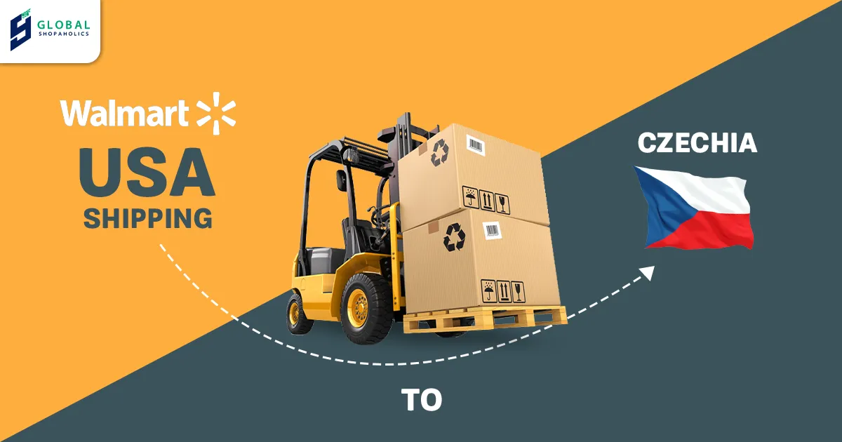 Walmart USA Shipping to Czechia: Shop with Global Shopaholics