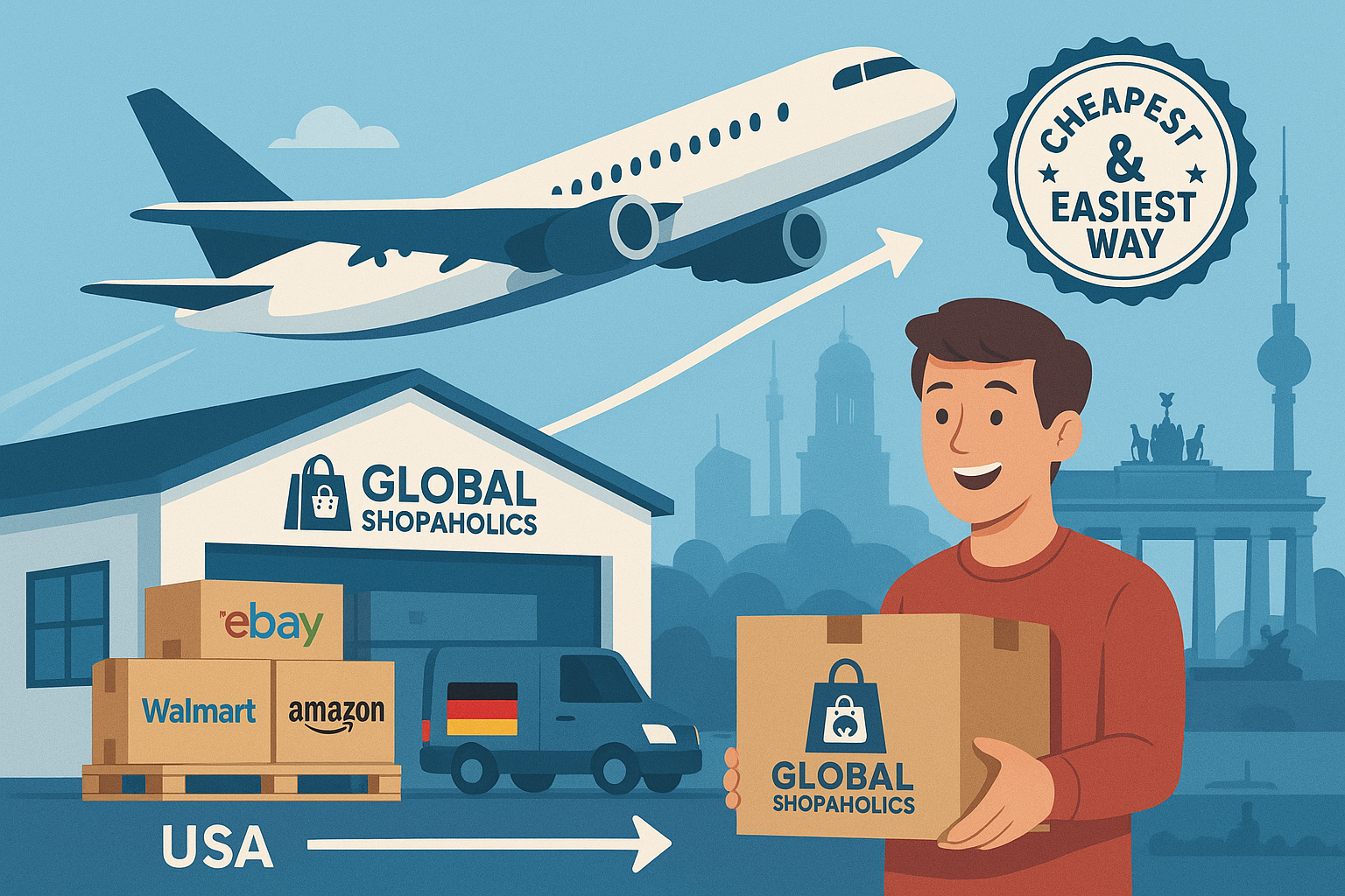 Send Parcel to Germany from USA | Fast & Cheap Delivery