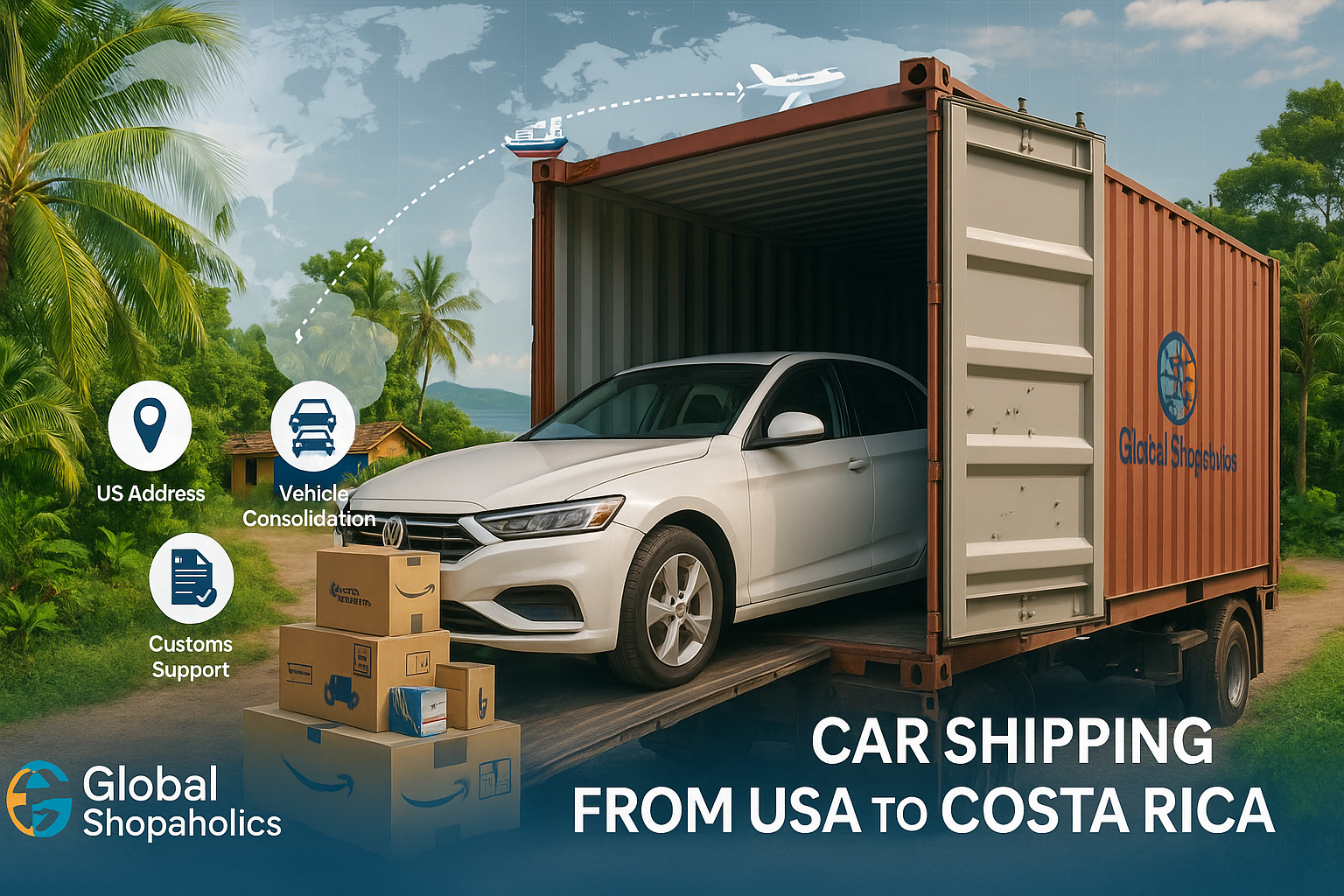 Car Shipping to Costa Rica | Fast & Secure USA Delivery