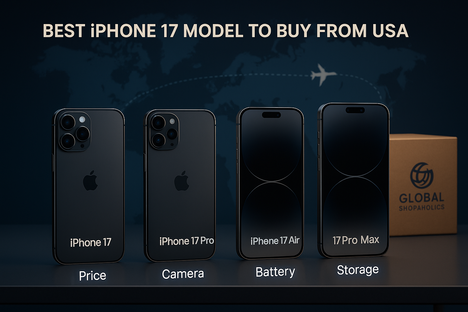 Best iPhone 17 Model to Buy from USA | 17 vs Pro vs Air vs Max