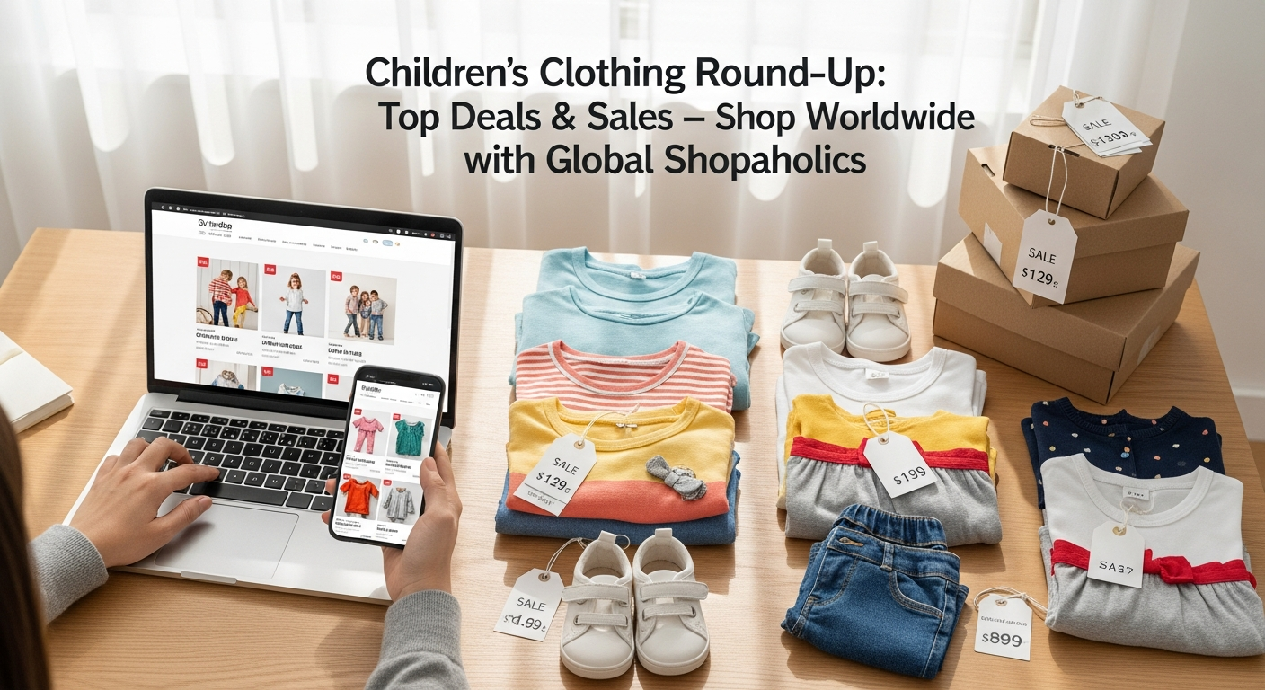 Children’s Clothing Deals 2026: Shop US Sales & Ship Worldwide